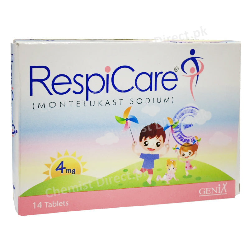 Respicare 4mg Tablet – ChemistDirect.pk