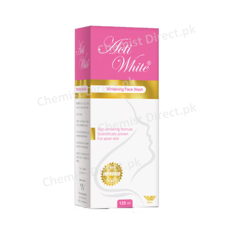 Acti White Face wash 125ml – ChemistDirect.pk