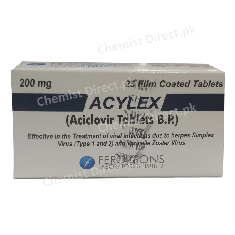 Acylex 200mg Tablet – ChemistDirect.pk