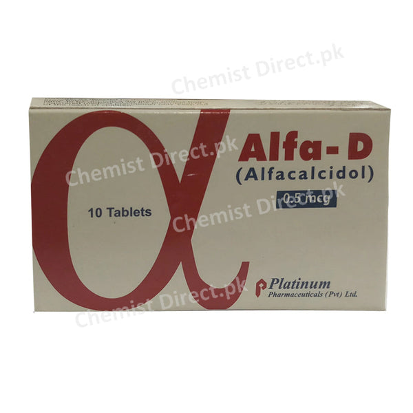 Alfa-D 0.5mcg Tablet – ChemistDirect.pk