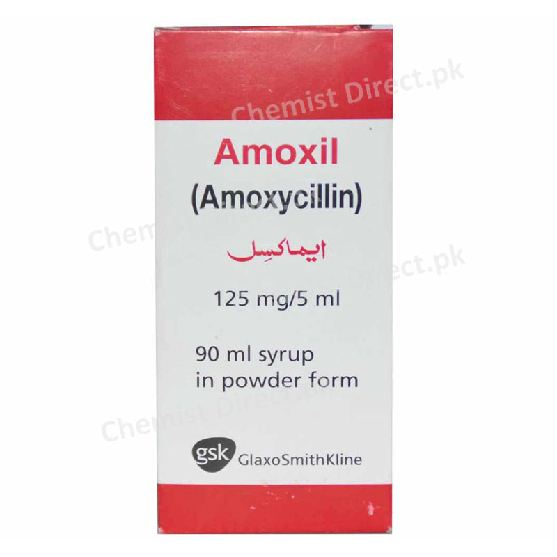 Amoxil 125mg 90ml Syrup – ChemistDirect.pk