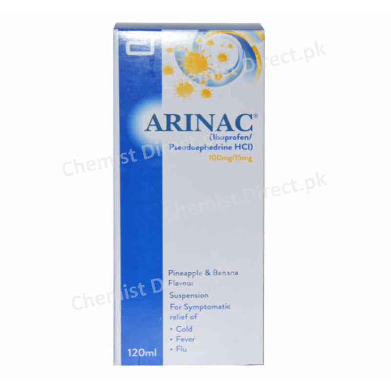 Arinac 120ml Syrup – ChemistDirect.pk