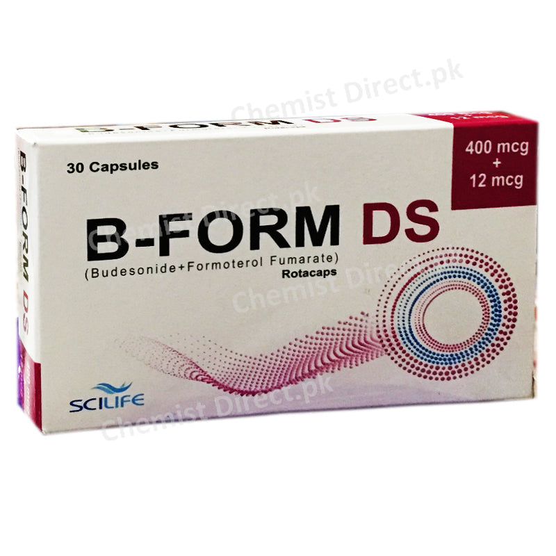 B-Form DS 400mcg+12mcg Capsule – ChemistDirect.pk