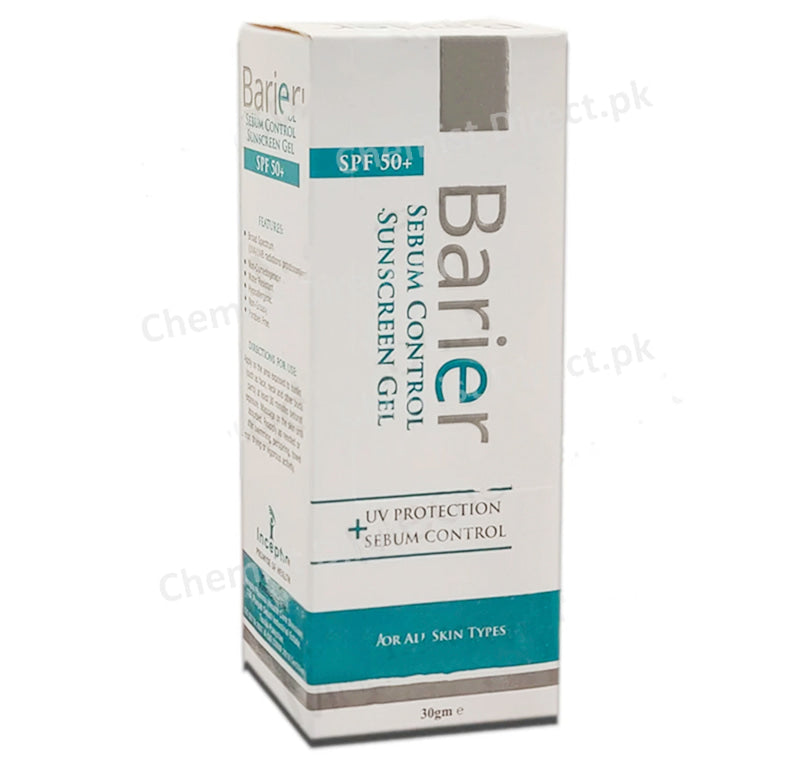 Barier Sebum Control Sunscreen Gel – ChemistDirect.pk