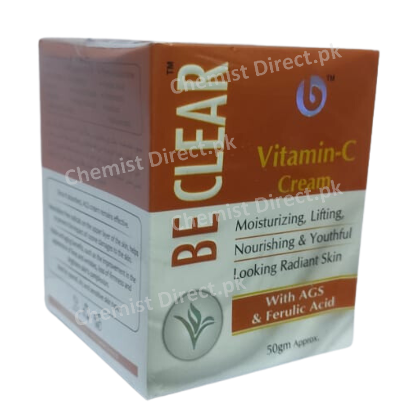 BE CLEAR Vitamin C Cream 50mg – ChemistDirect.pk