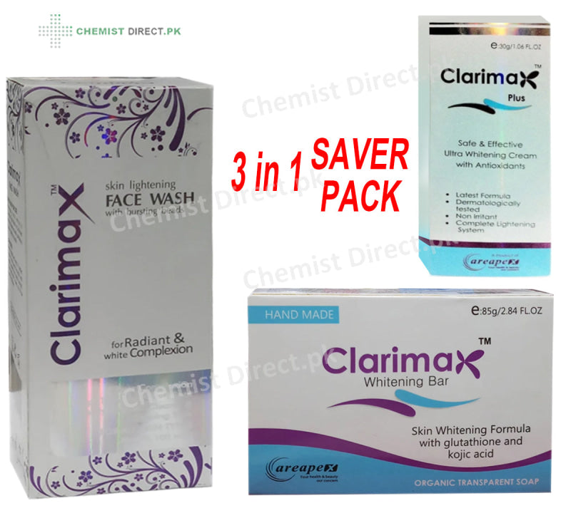 Clarimax 3 in 1 Saver Pack – ChemistDirect.pk