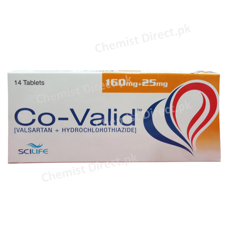 Co-Valid 160+25mg Tablet – ChemistDirect.pk
