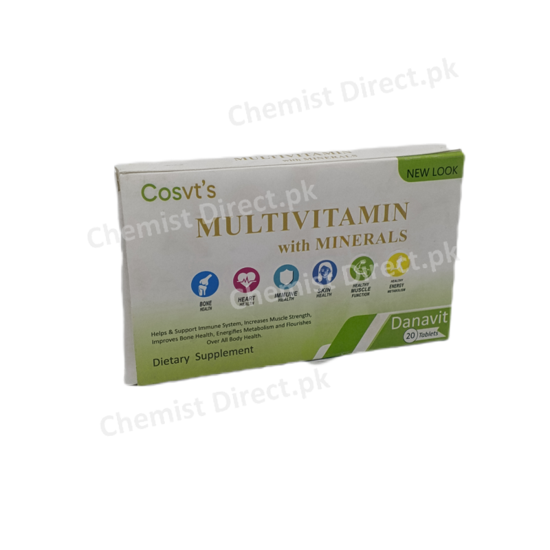 Cosvt's Multivitamin with Minerals Danavit – ChemistDirect.pk