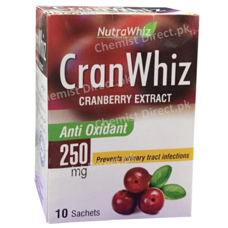 Cran Whiz 250mg Sachet – ChemistDirect.pk