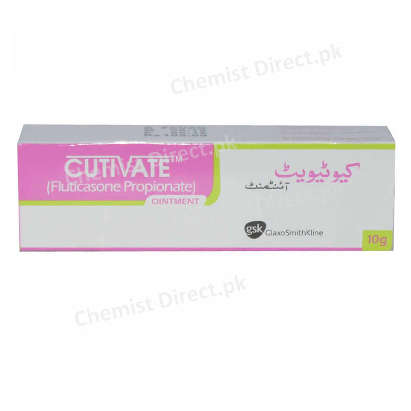 Cutivate Ointment 10gm – ChemistDirect.pk