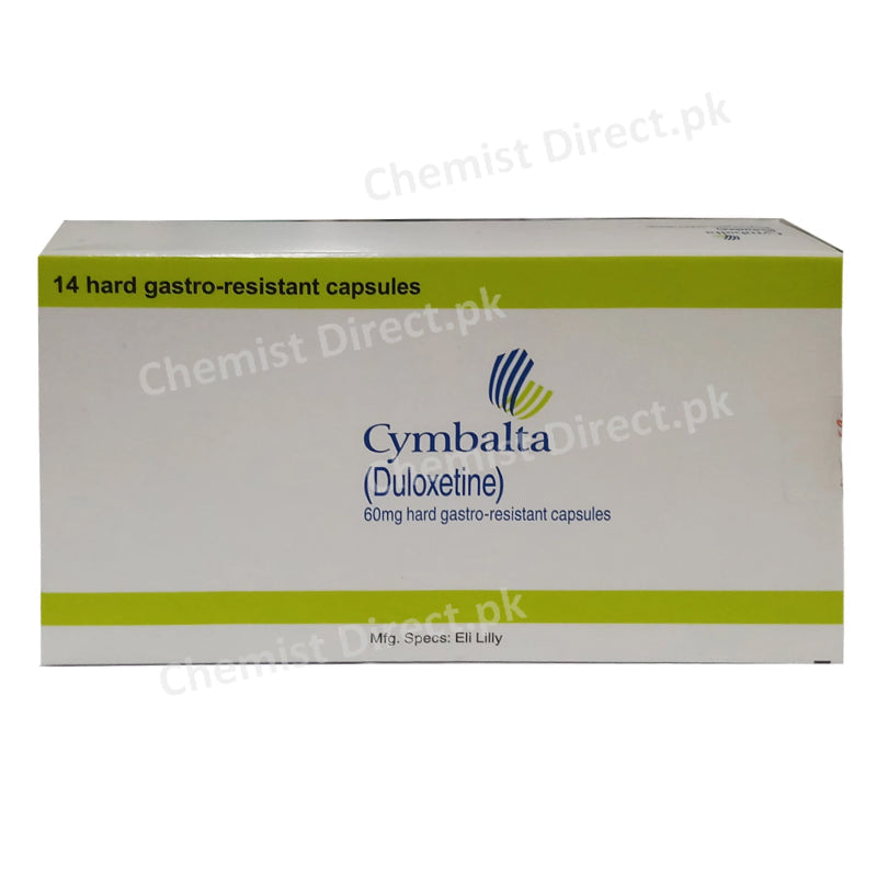 Cymbalta 60mg Capsule – ChemistDirect.pk