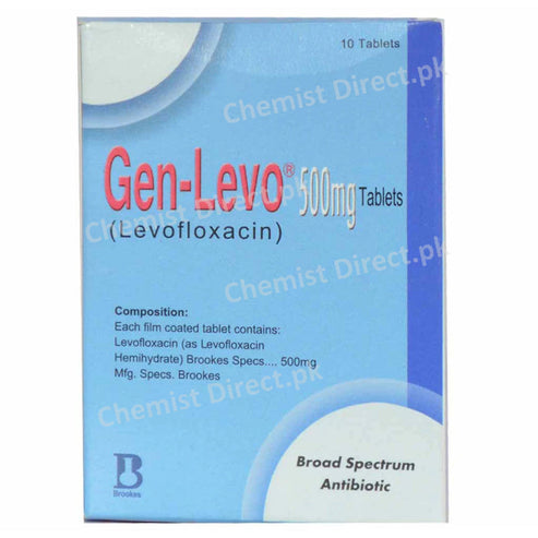 Gen-Levo 500mg Tablet – ChemistDirect.pk