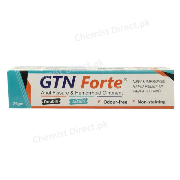 GTN Plus Ointment 25m – ChemistDirect.pk