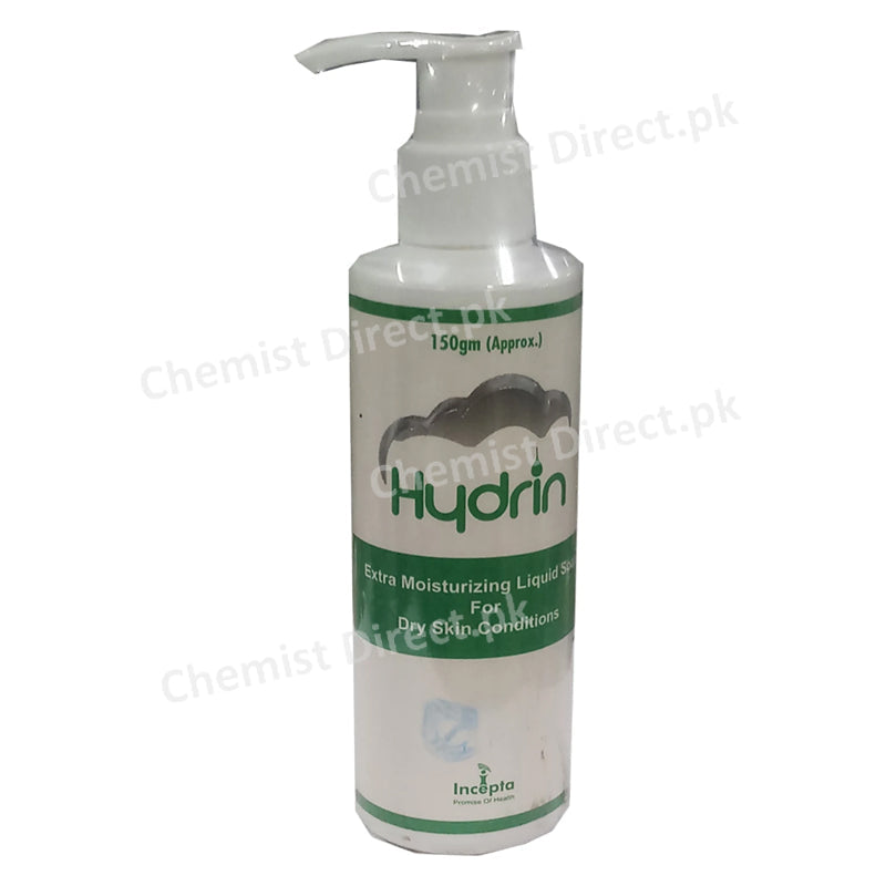Hydrin Extra Moisturizing Liquid 150gm – ChemistDirect.pk