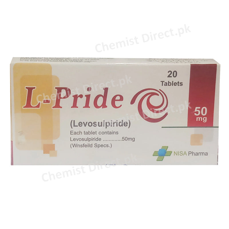 L-Pride 50mg Tablet – ChemistDirect.pk