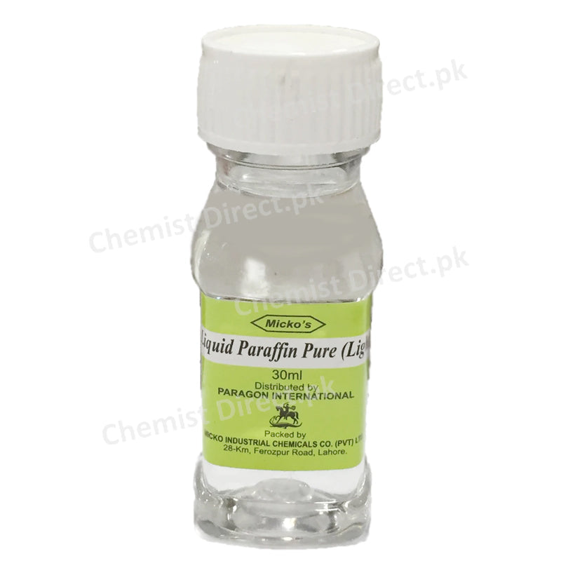 Liquid Paraffin 30ml – ChemistDirect.pk