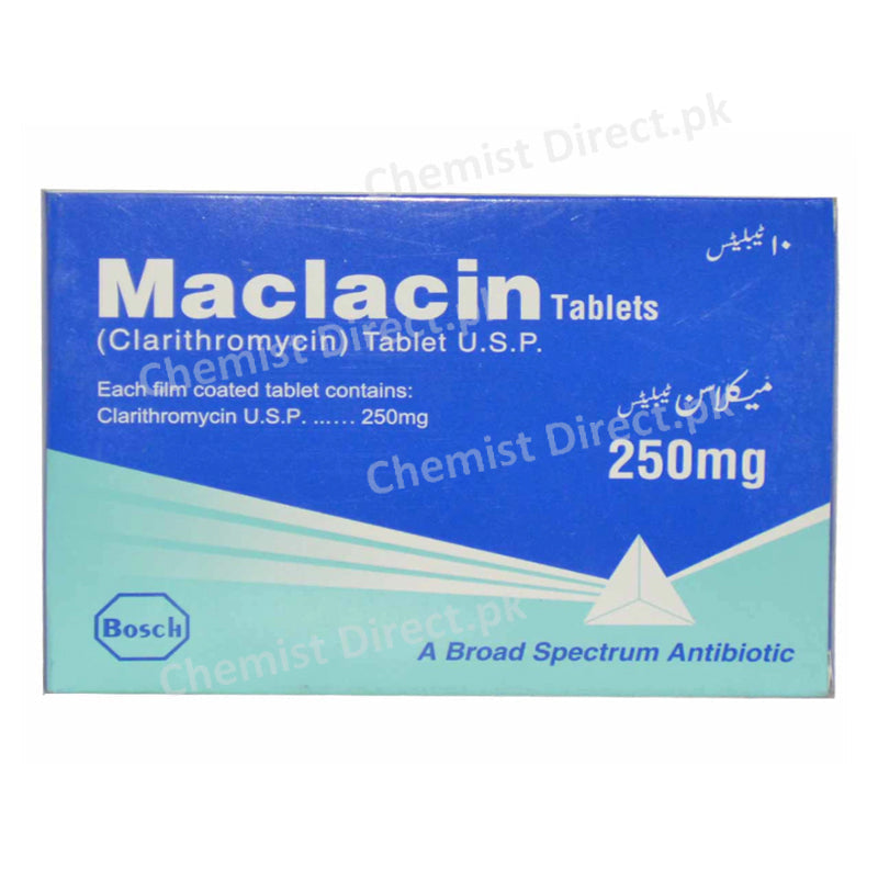 Maclacin 250mg Tablet – ChemistDirect.pk
