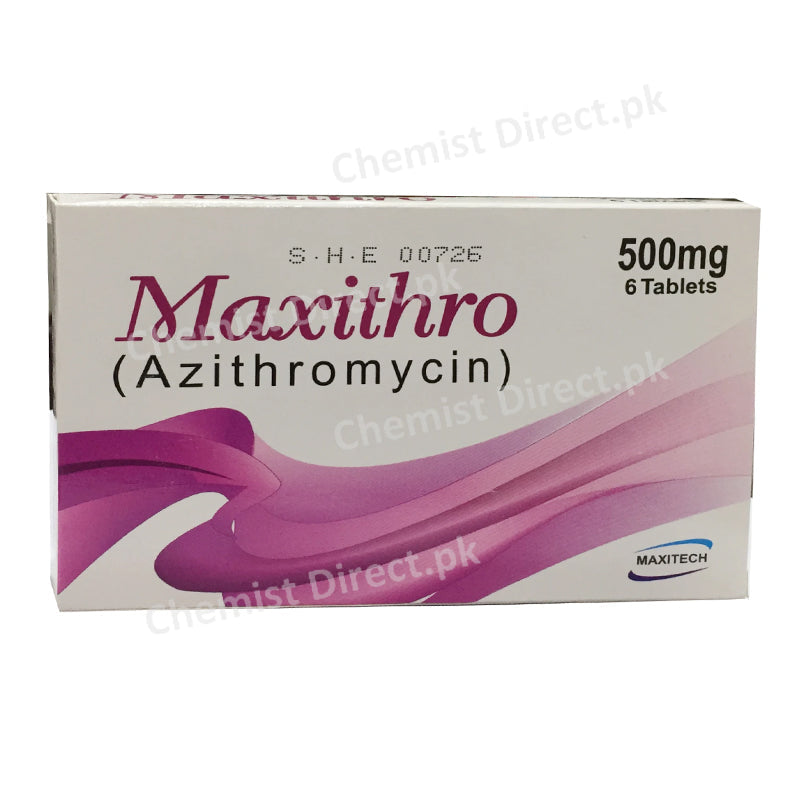 Maxithro 500mg Tablet – ChemistDirect.pk