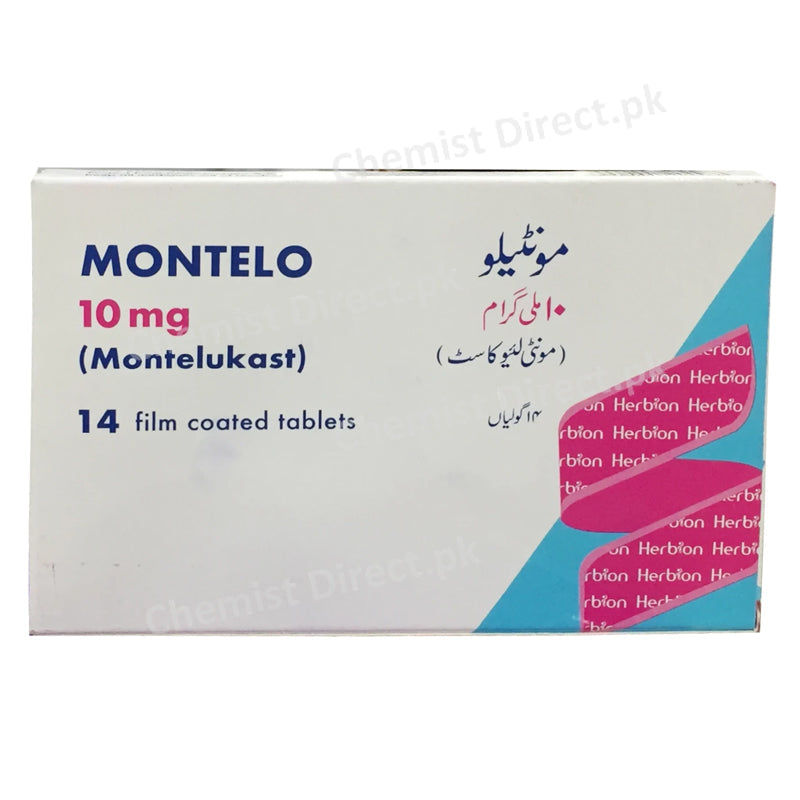 Montelo 10mg Tablet – ChemistDirect.pk
