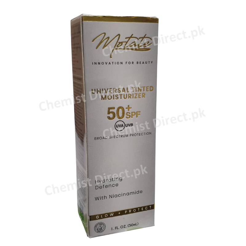 Motate universal tinted moisturizer spf 50 uva uvb – ChemistDirect.pk
