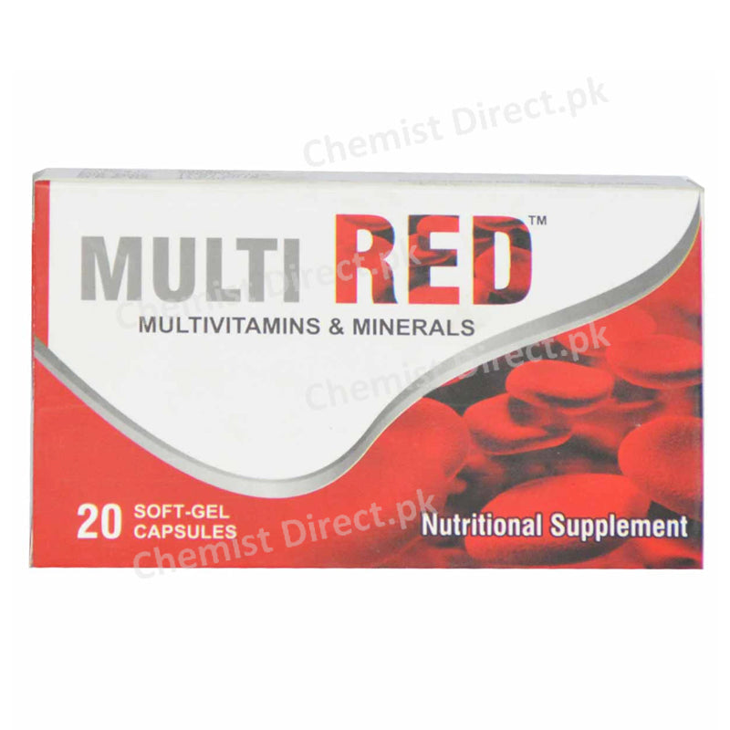 Multi red Capsule – ChemistDirect.pk