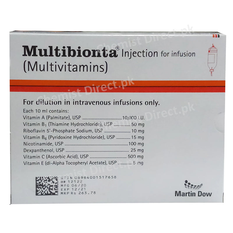 Multibionta Injection – ChemistDirect.pk