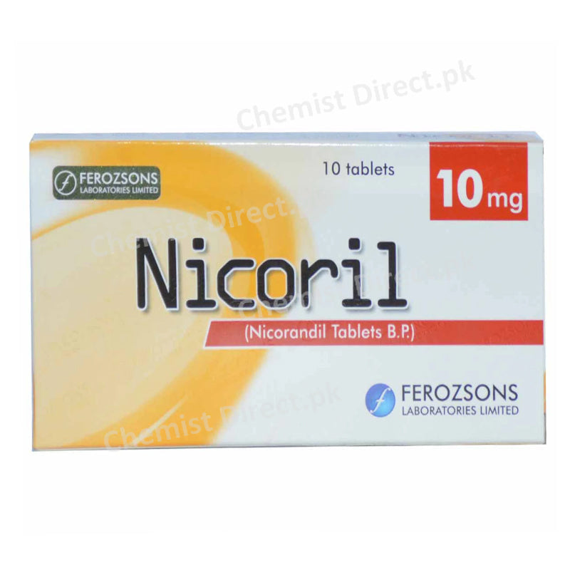Nicoril 10mg Tablet – ChemistDirect.pk