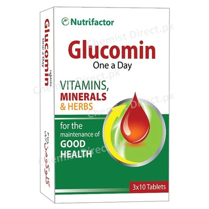 Nutrifactor Glucomin – ChemistDirect.pk