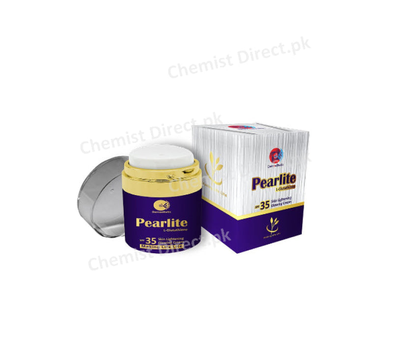 Pearlite Skin Lightening Glowing Cream SPF35 – ChemistDirect.pk