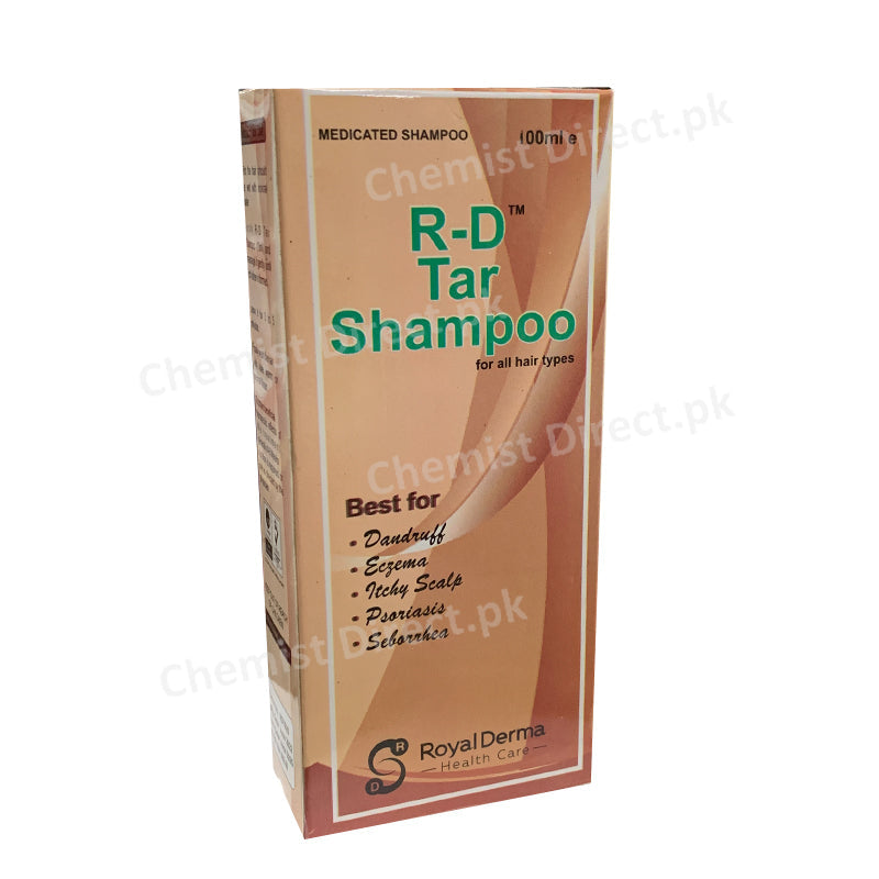 R-D Tar Shampoo 100ml – ChemistDirect.pk