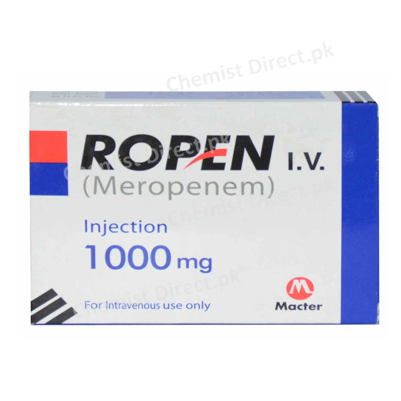 Ropen 1000Mg Injection – ChemistDirect.pk