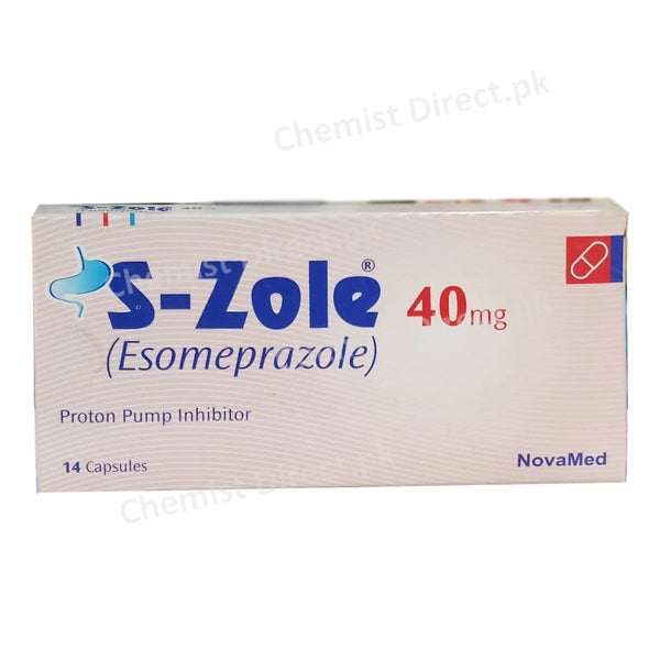 S-zole 40mg Capsule – ChemistDirect.pk