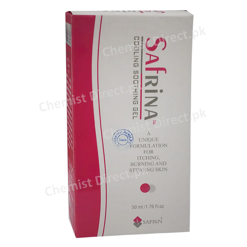 Safrina Cooling Soothing Gel 50ml – ChemistDirect.pk