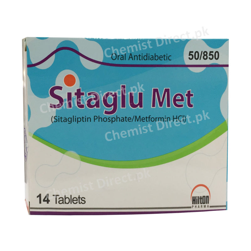 Sitaglu Met 50/850 Tablet – ChemistDirect.pk