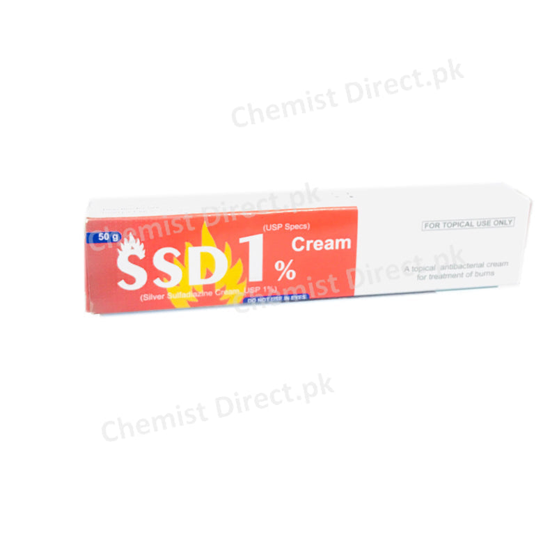 SSD 1% Cream 50gm – ChemistDirect.pk