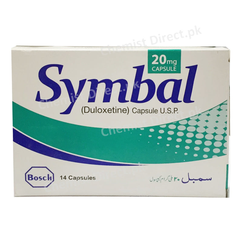 Symbal 20mg Capsule – ChemistDirect.pk