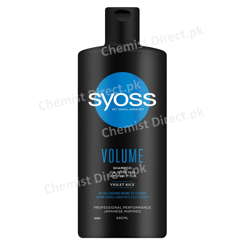 Syoss Volume Shampoo 440ml – ChemistDirect.pk