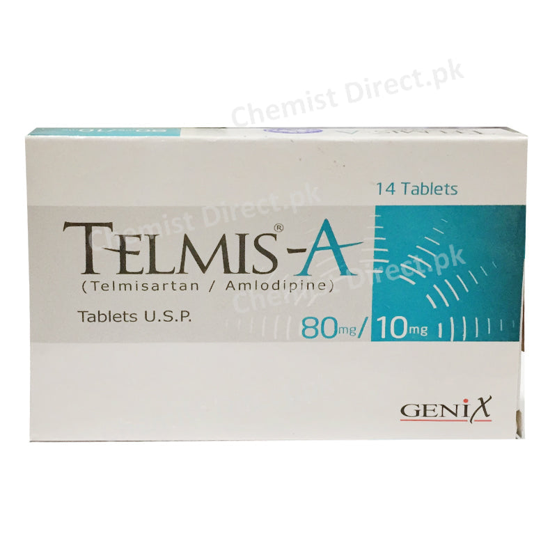 Telmis-A 80/10mg Tablet – ChemistDirect.pk