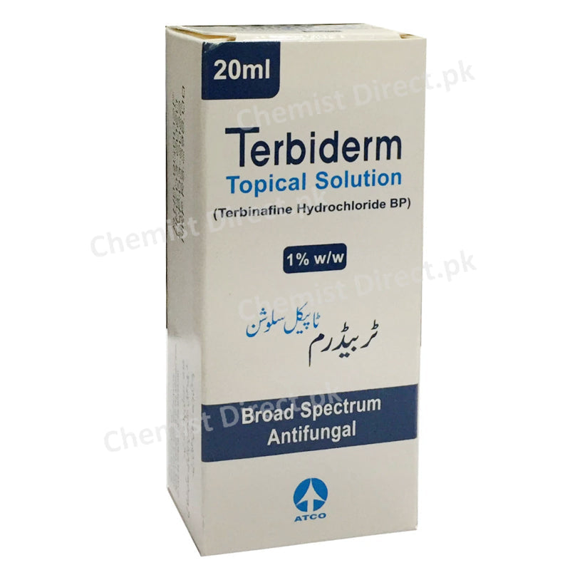 Terbiderm Topical solution 20ml – ChemistDirect.pk