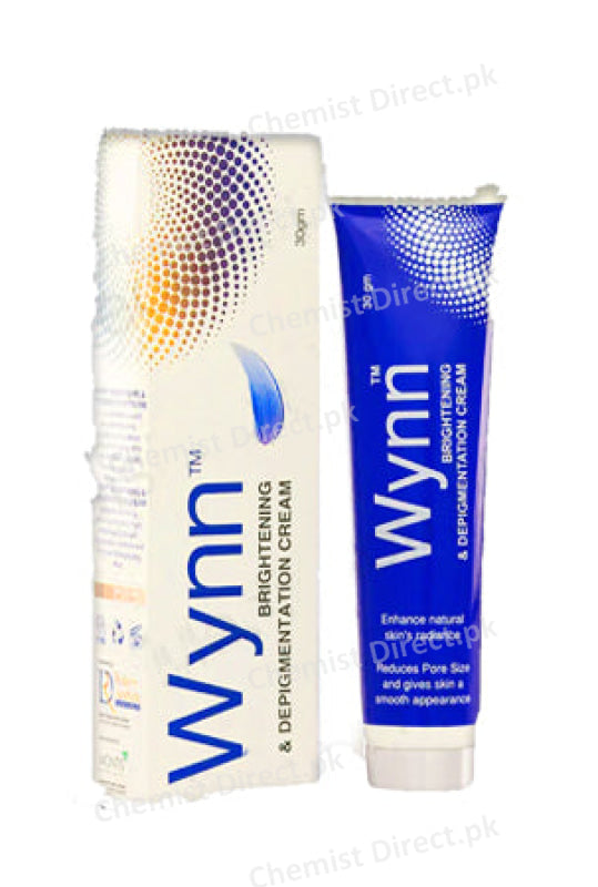 Wynn Brightening & Depigmentation Cream 30gm – ChemistDirect.pk